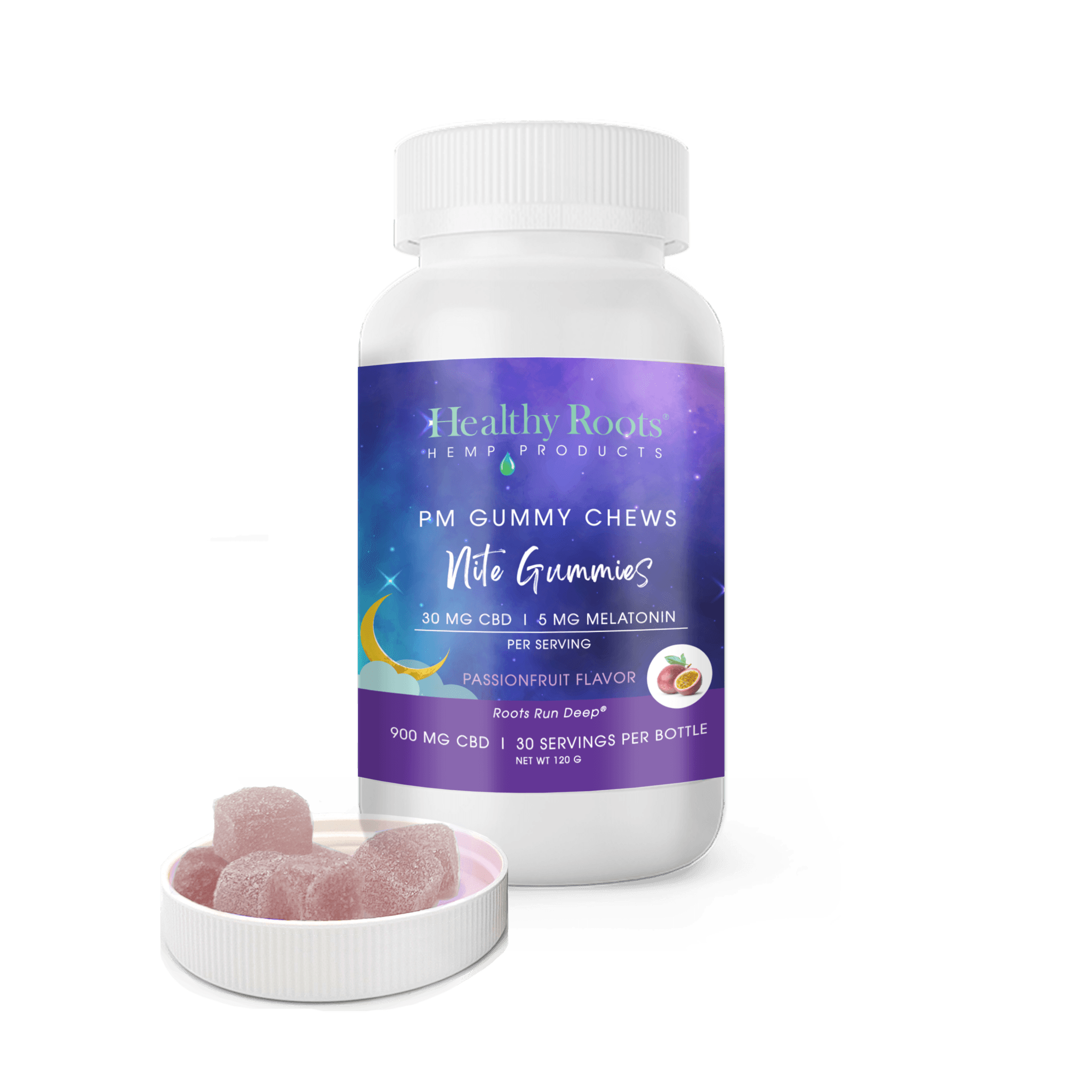 Shop Nighttime CBD Gummy Chews | Healthy Roots Hemp