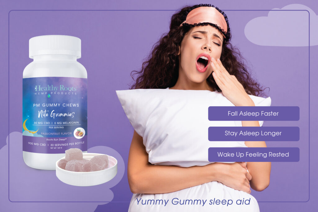 Shop Nighttime CBD Gummy Chews | Healthy Roots Hemp