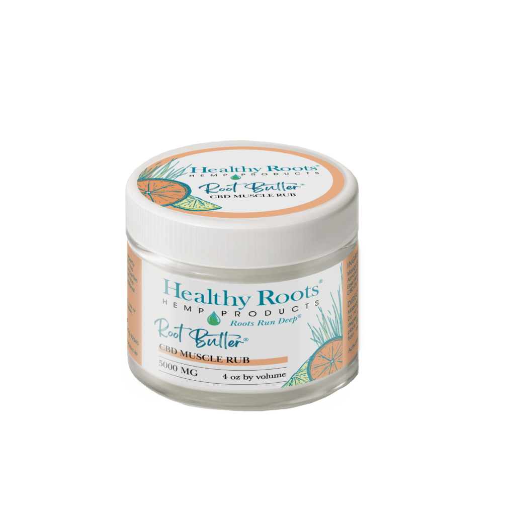 Root Butter® CBD Muscle Rub - 5000 MG - Healthy Roots Hemp Products